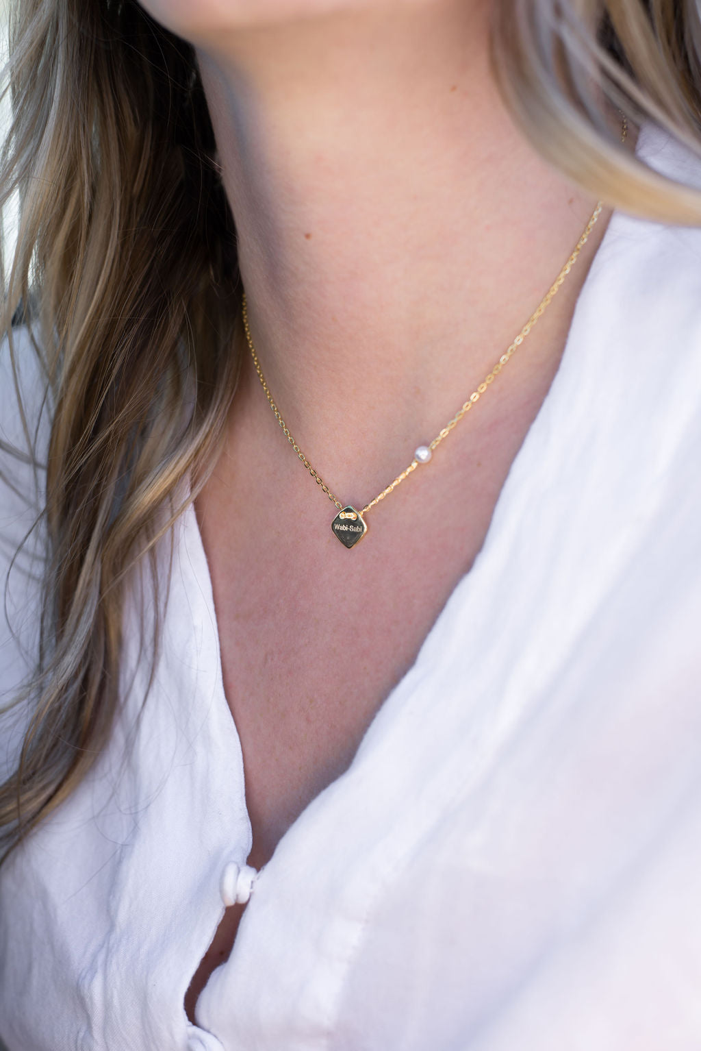 Wabi-Sabi Gold Necklace – Bella Poise